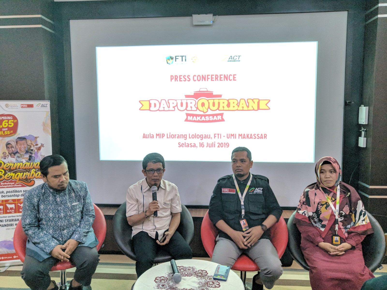 Gerakan Qurban Bersama FTI UMI Gandeng ACT - koma.co.id